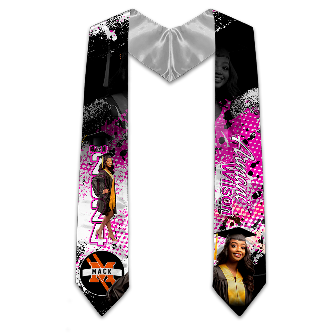 Grad Stole – LadyFace Printing